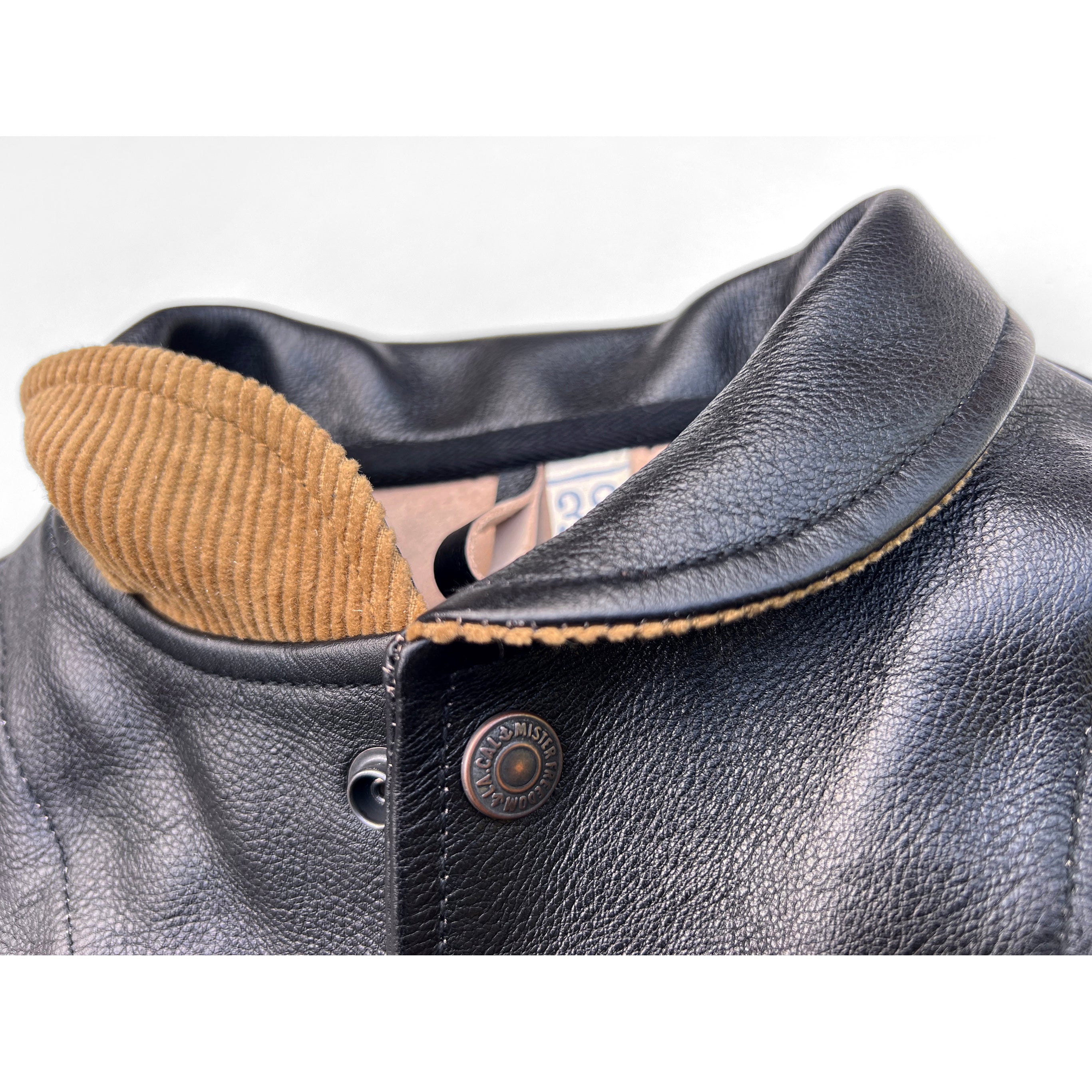 Campus "STUD" Jacket - Black | Mister Freedom®