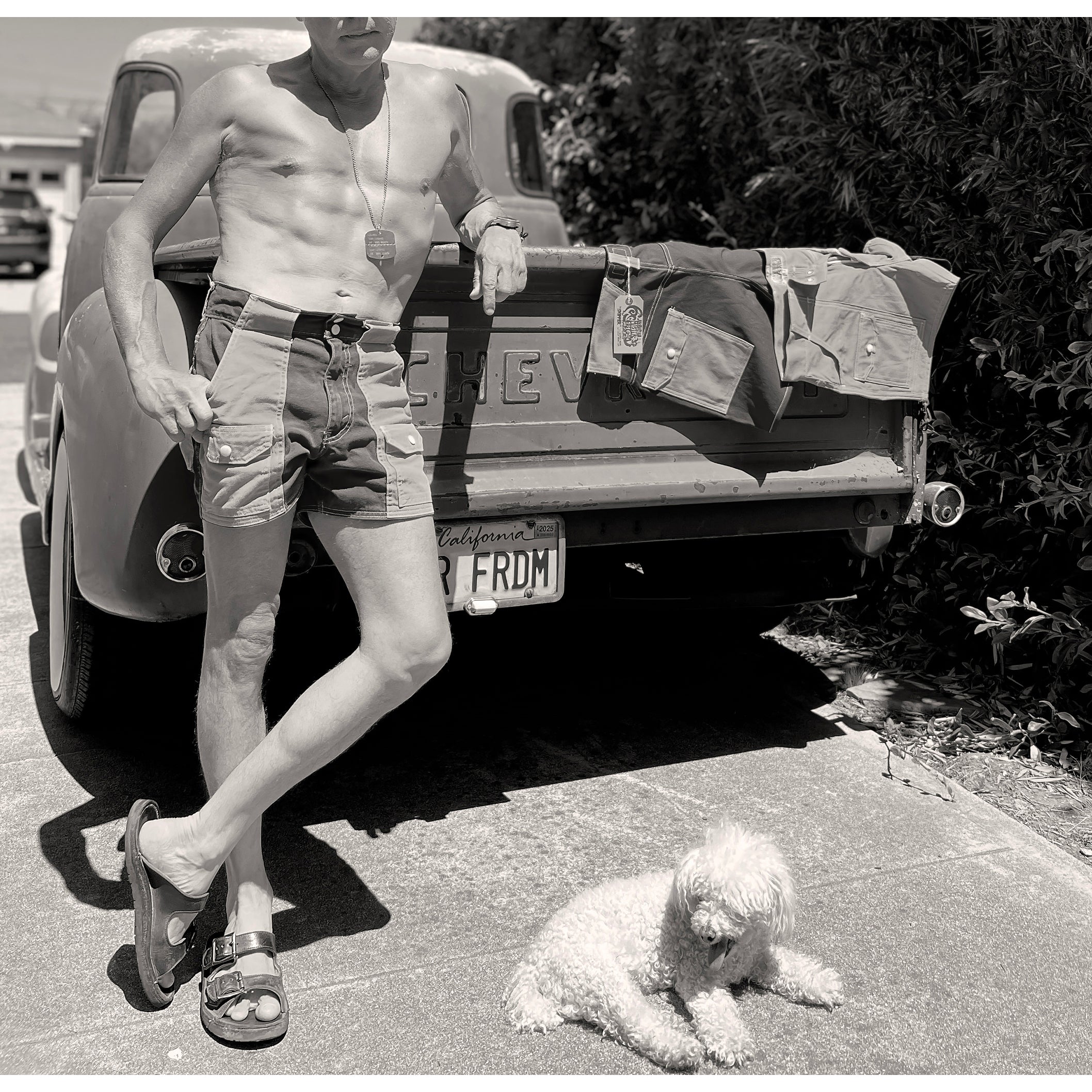 Manureva Deck Shorts "Cooper Ed." - Banana | Mister Freedom®