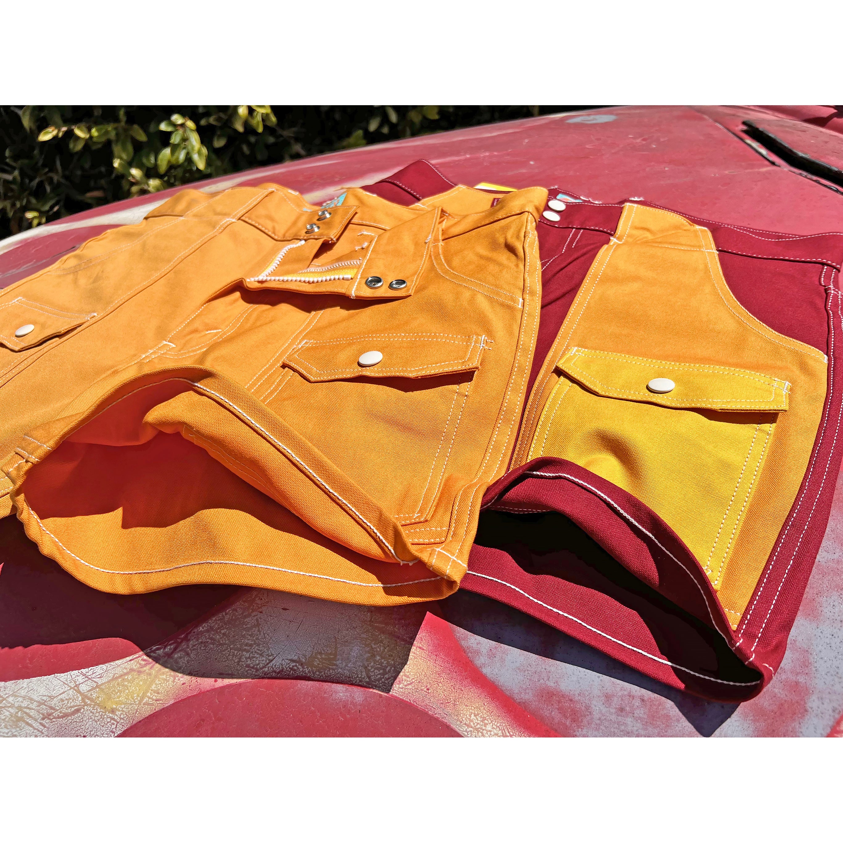 Manureva Deck Shorts "Cooper Ed." - Banana | Mister Freedom®