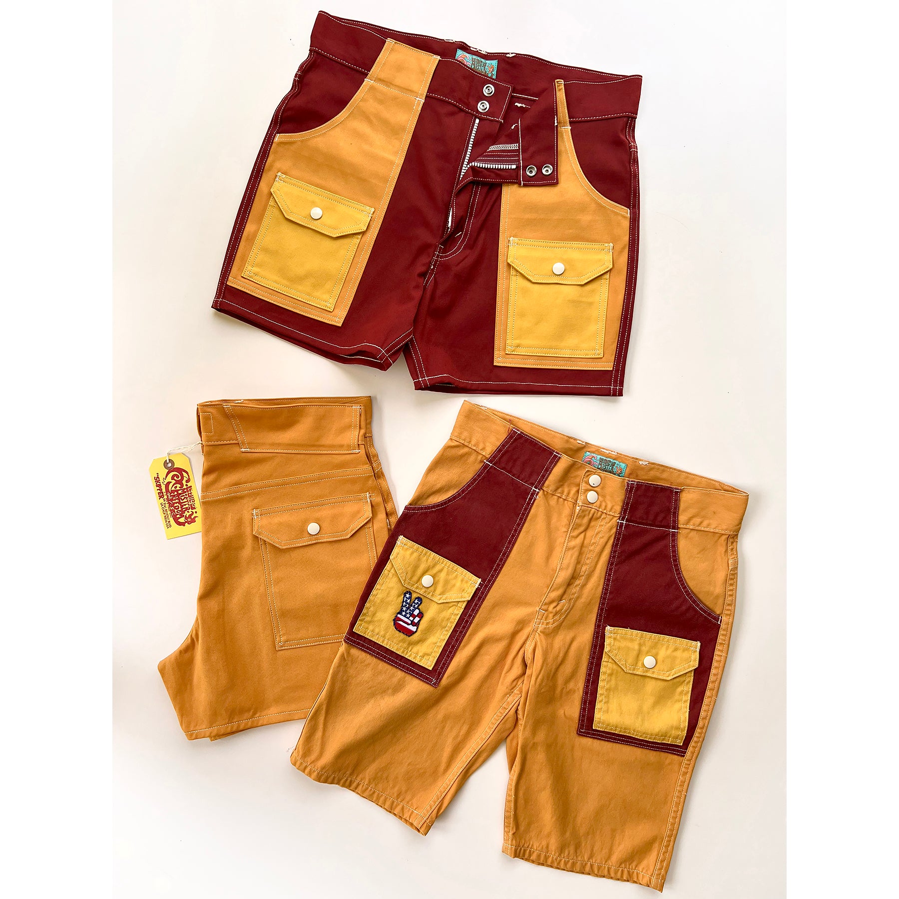 Manureva Deck Shorts "Cooper Ed." - Banana | Mister Freedom®