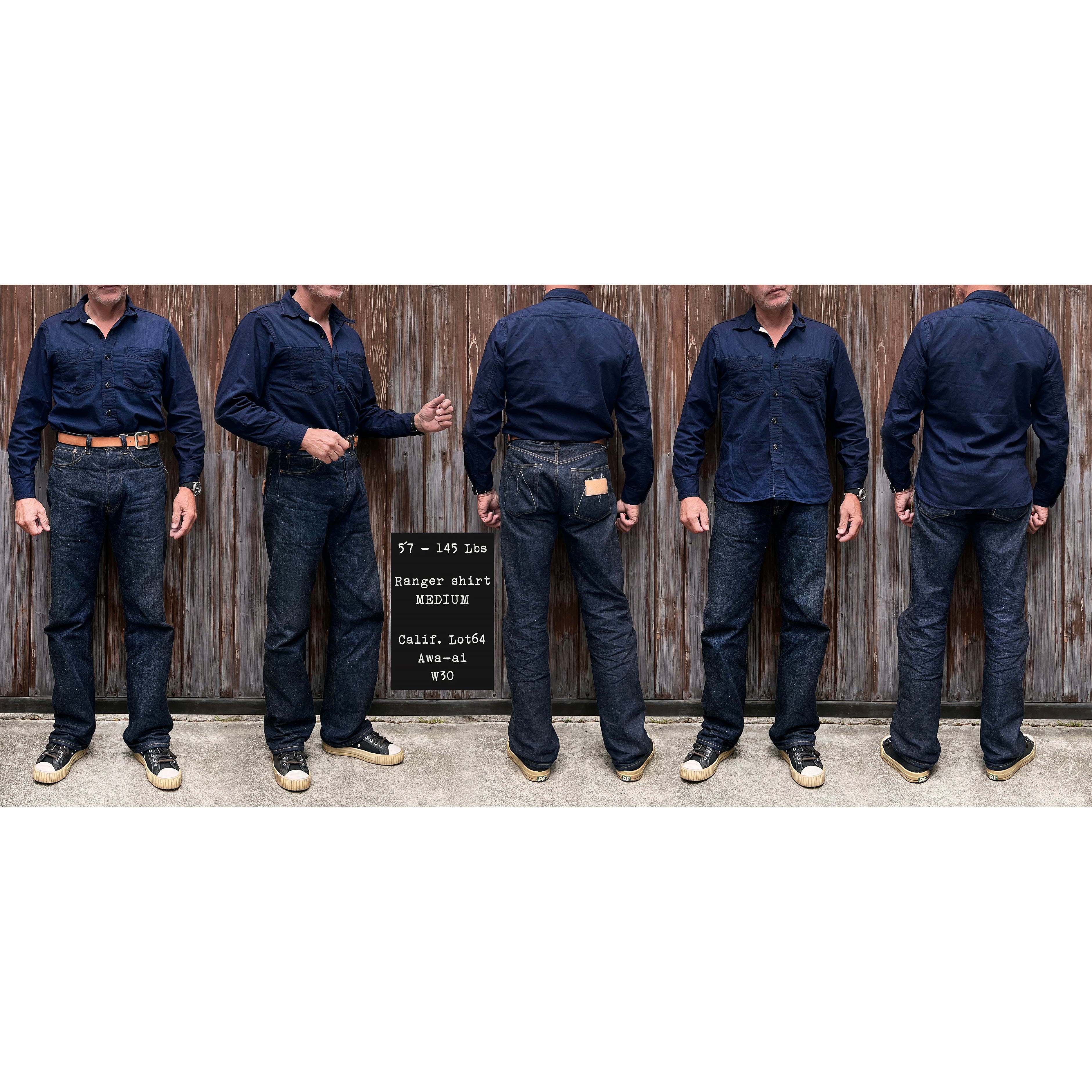Ranger Shirt - NOS 7oz Cone Denim | Mister Freedom®