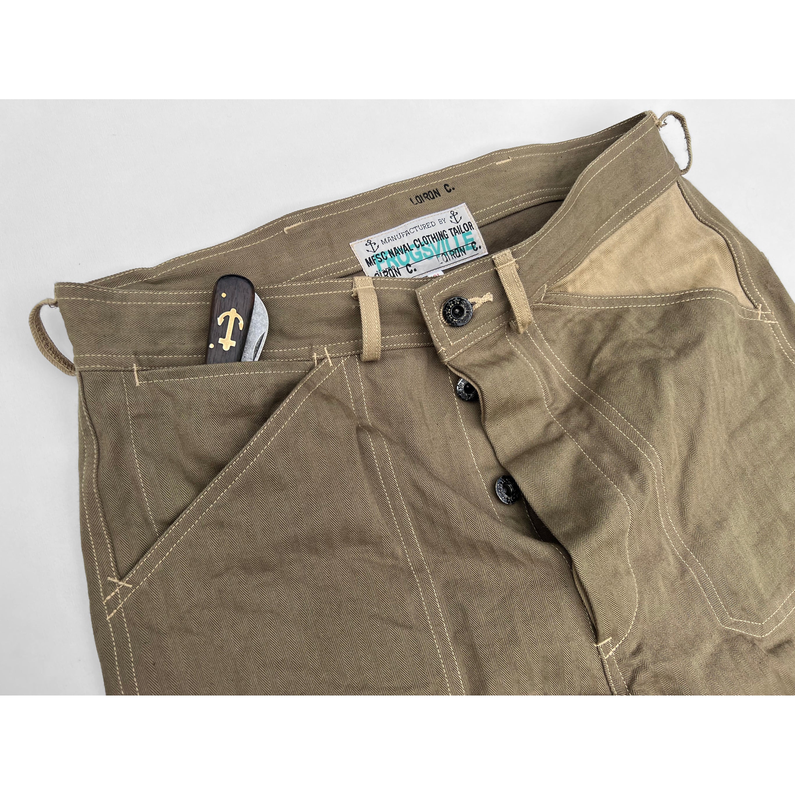 Swabbies (MOD) - Khaki HBT | Mister Freedom®