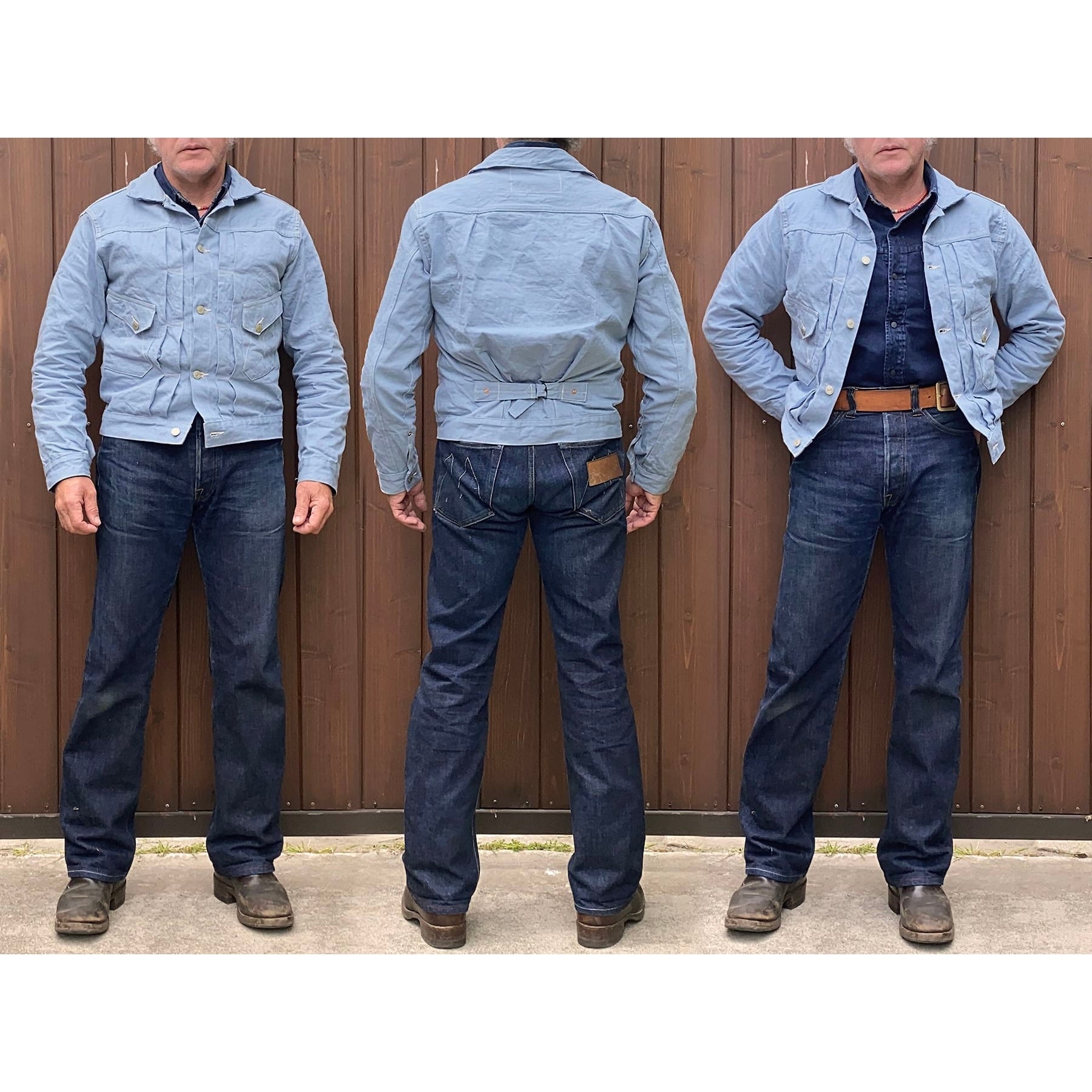 Ranch Blouse - ICE-BLU Denim | Mister Freedom®