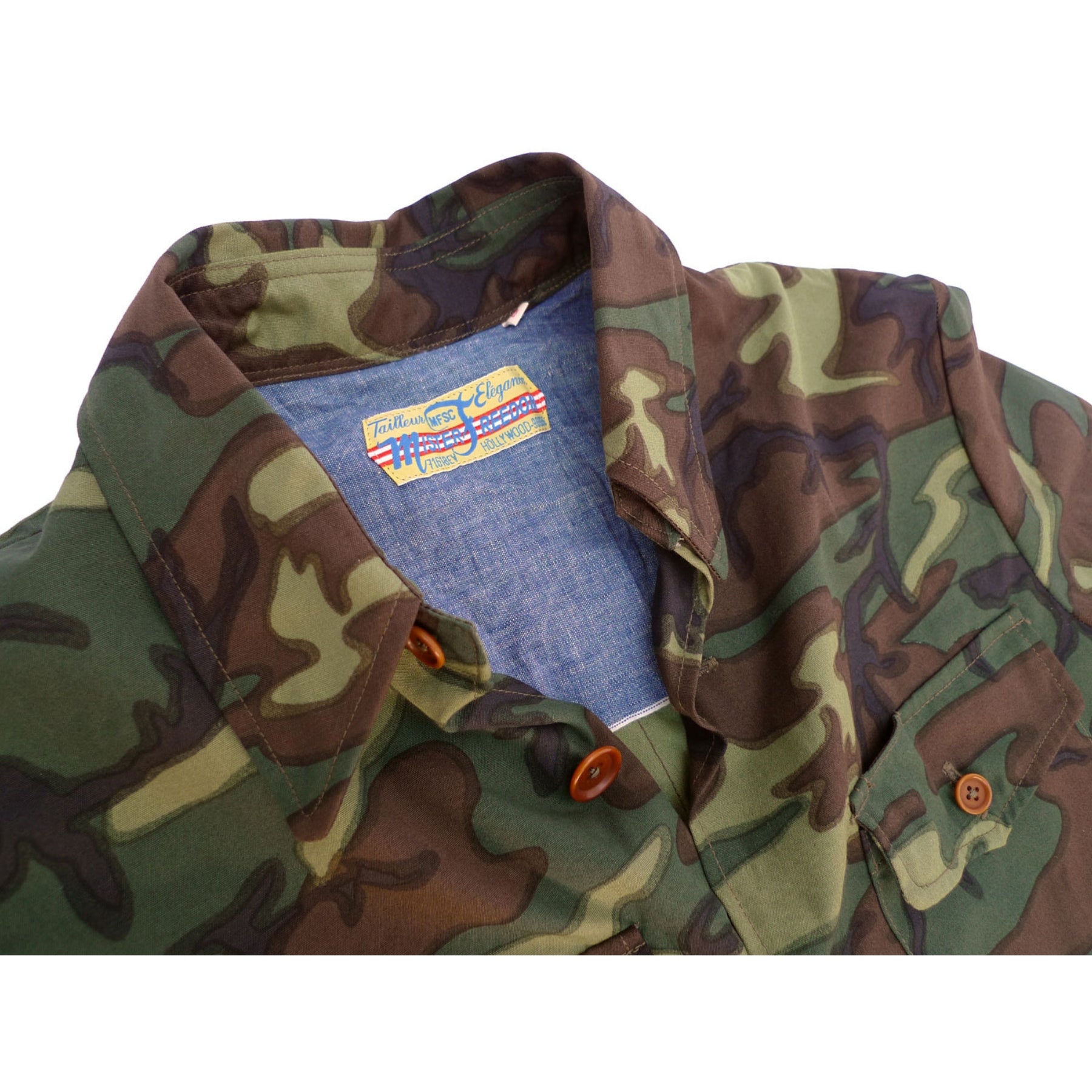 Le Continental Shirt - ERDL | Mister Freedom®