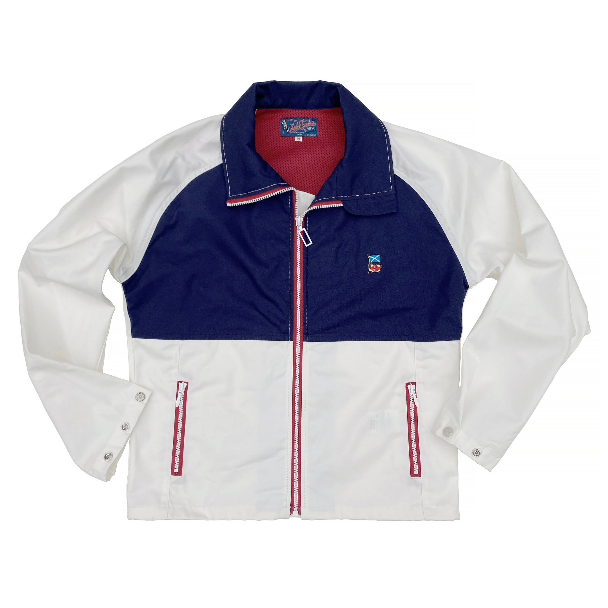 The Mercury Jacket - Arctic White/Navy Blue | Mister Freedom®