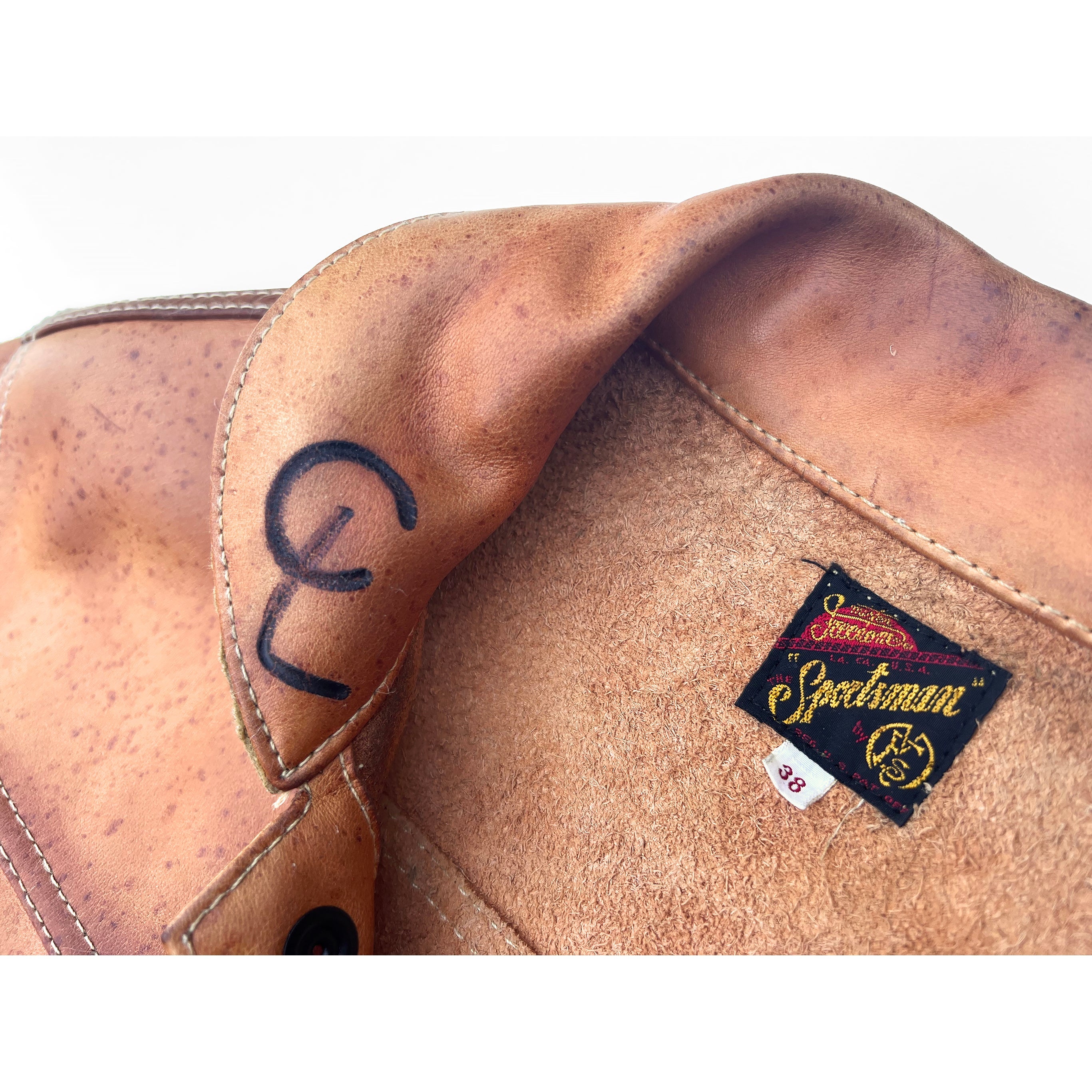 Ranch Blouse "Randall" - Natural Veg-Tan Leather | Mister Freedom®