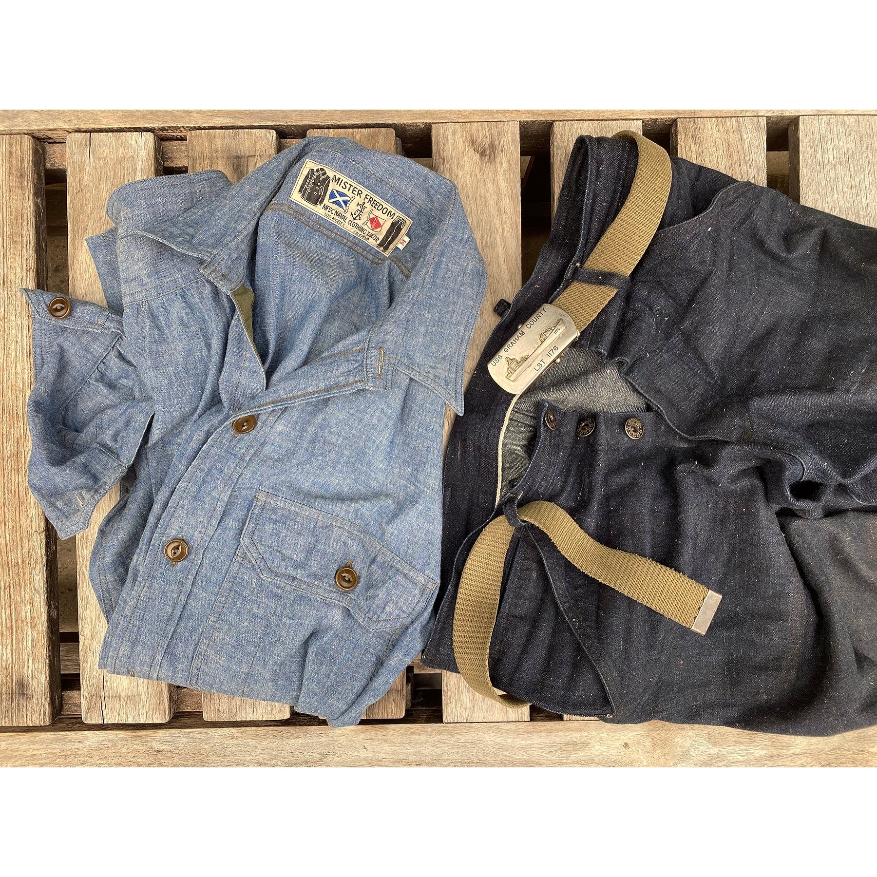 Snipes Shirt - BR Chambray | Mister Freedom®