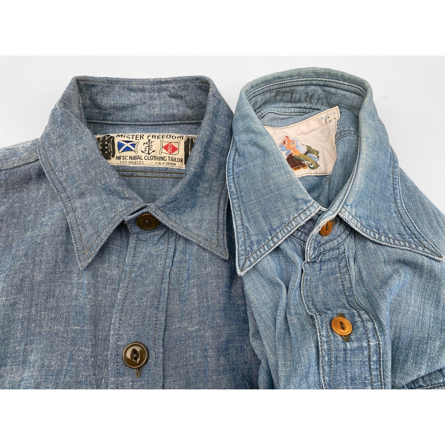 Snipes Shirt - BR Chambray | Mister Freedom®