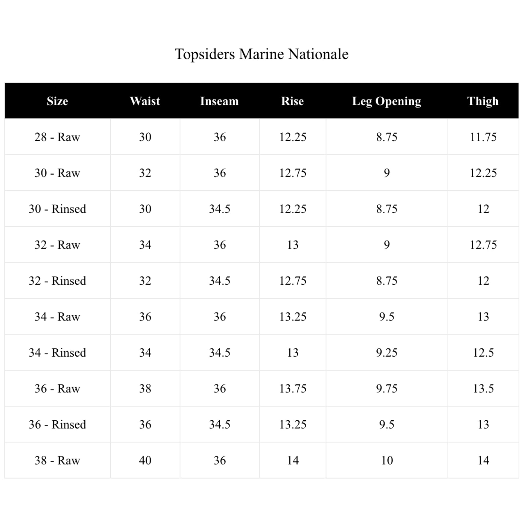 Top Siders - Marine National Twill | Mister Freedom®
